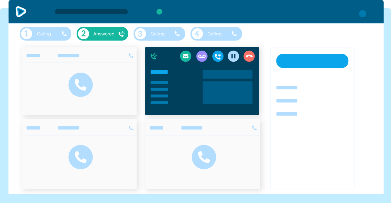 Auto Dialer for High-Volume Outbound Teams | smrtPhone.io