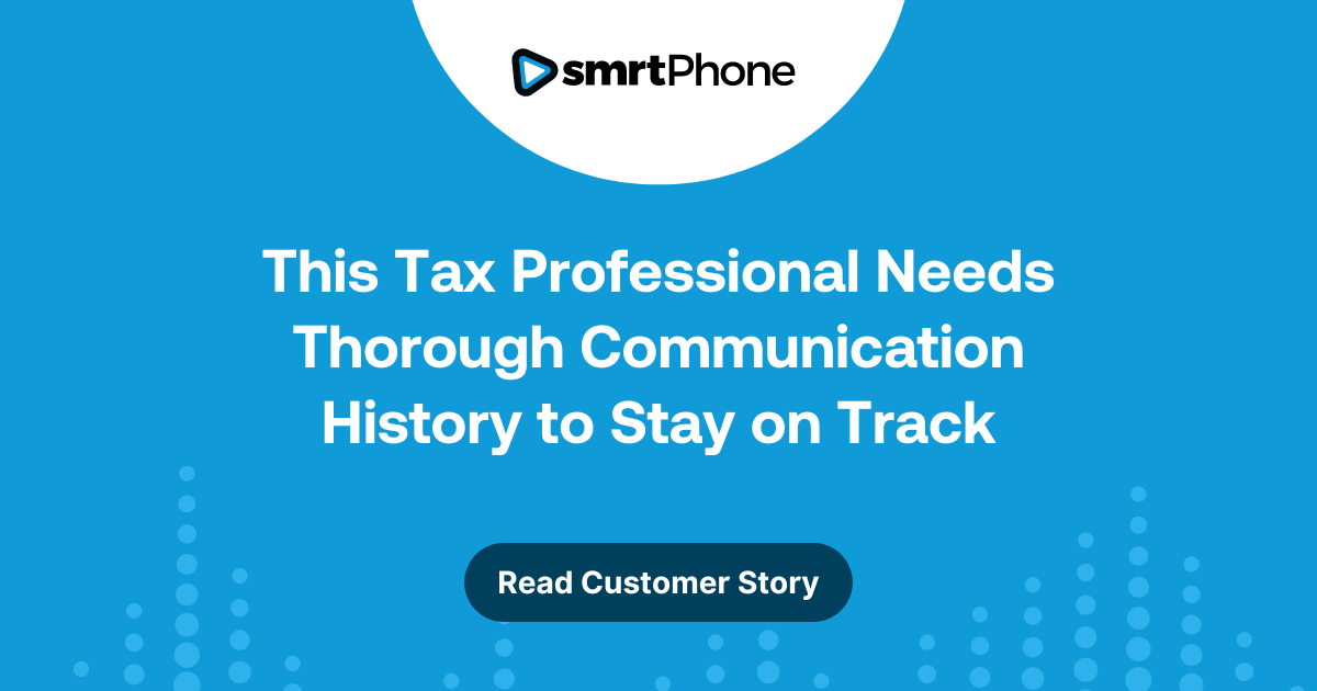 Case Study: Tim Parris, Tax and Bookkeeping Professional - smrtPhone